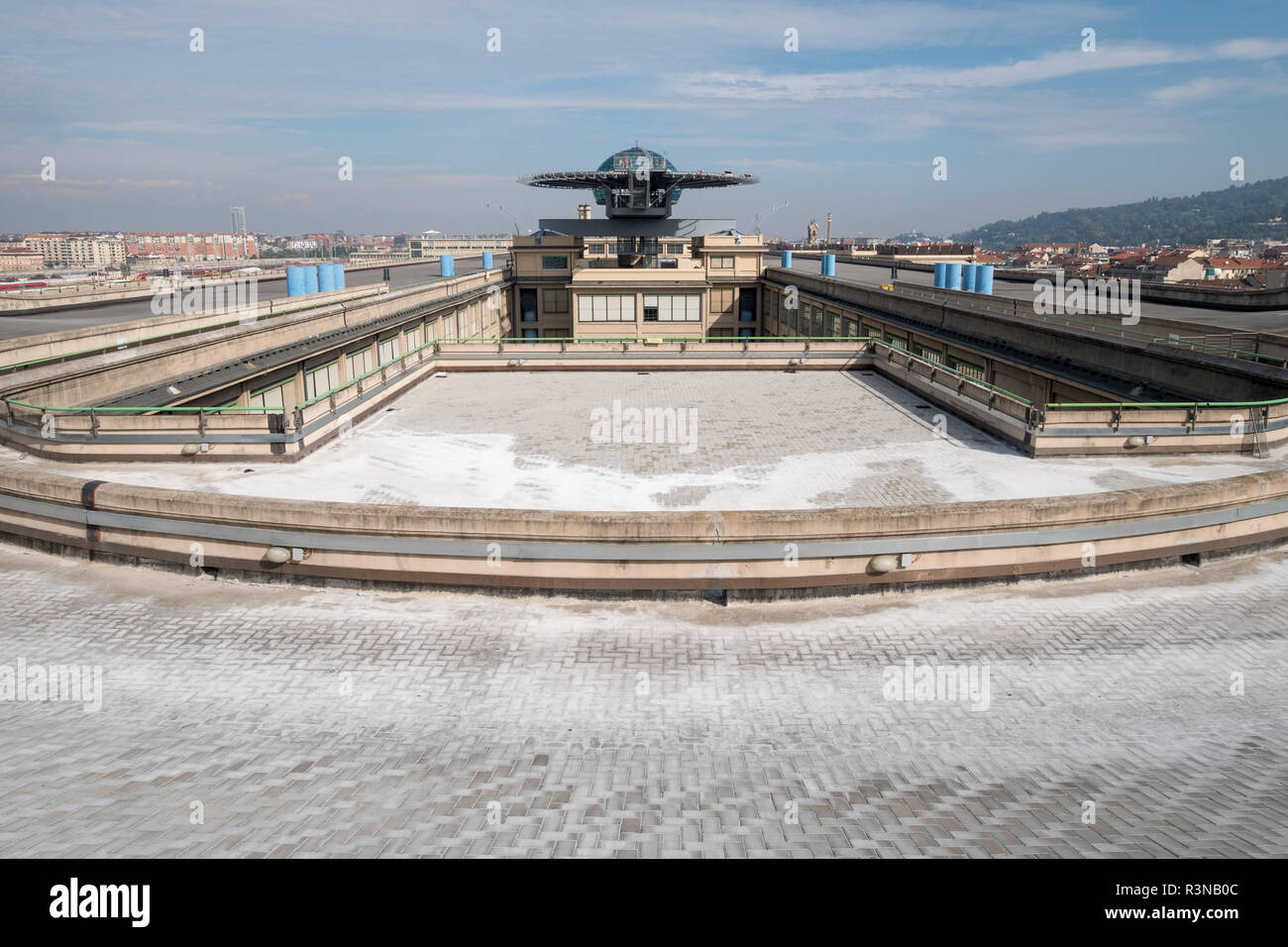Old Fiat Factory in Turin Italy, built in 1920s, recently renovated by ...