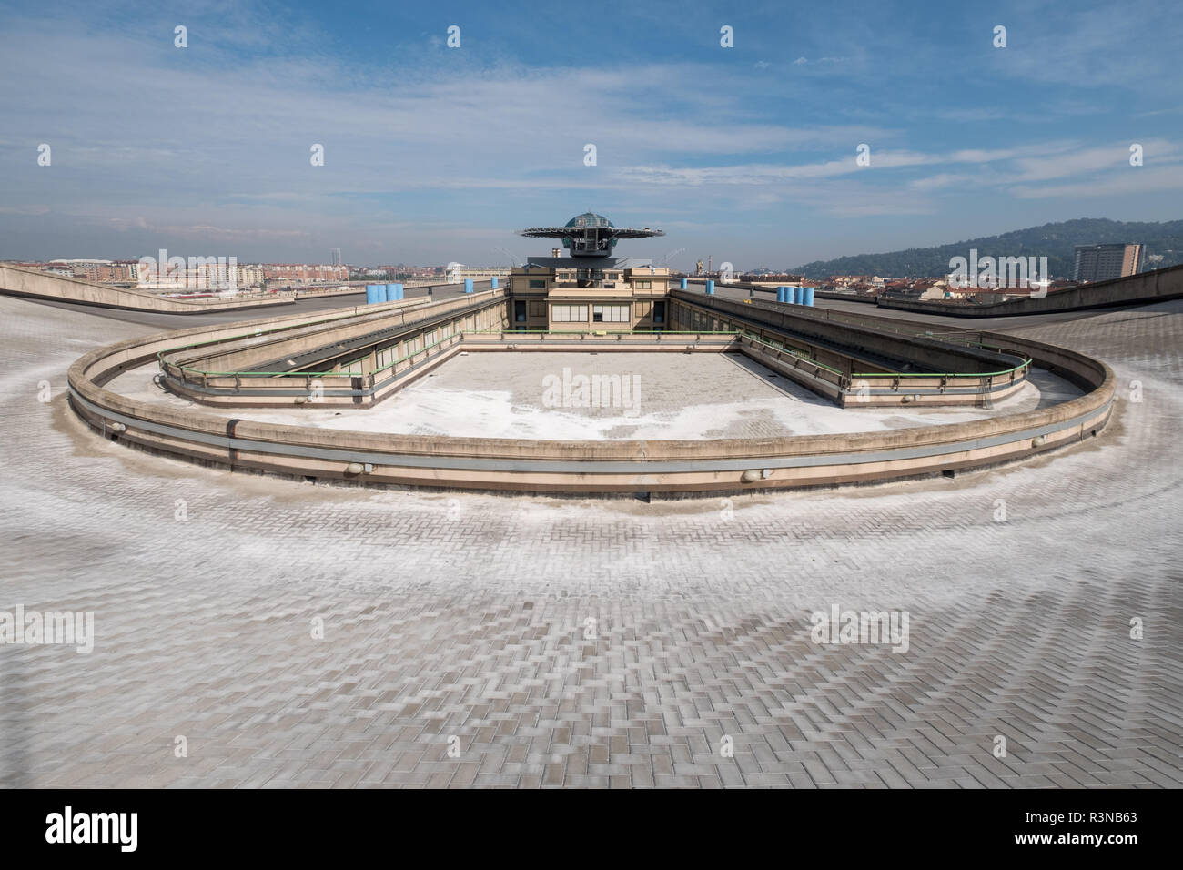 Old Fiat Factory in Turin Italy, built in 1920s, recently renovated by ...