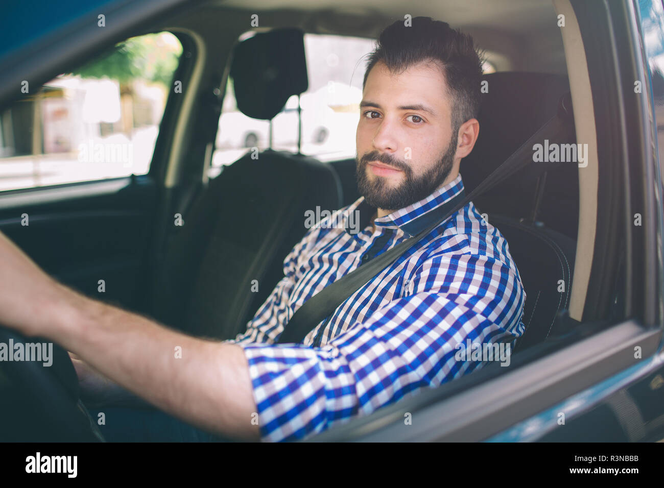 Professional businessman drives luxury car hi-res stock photography and ...