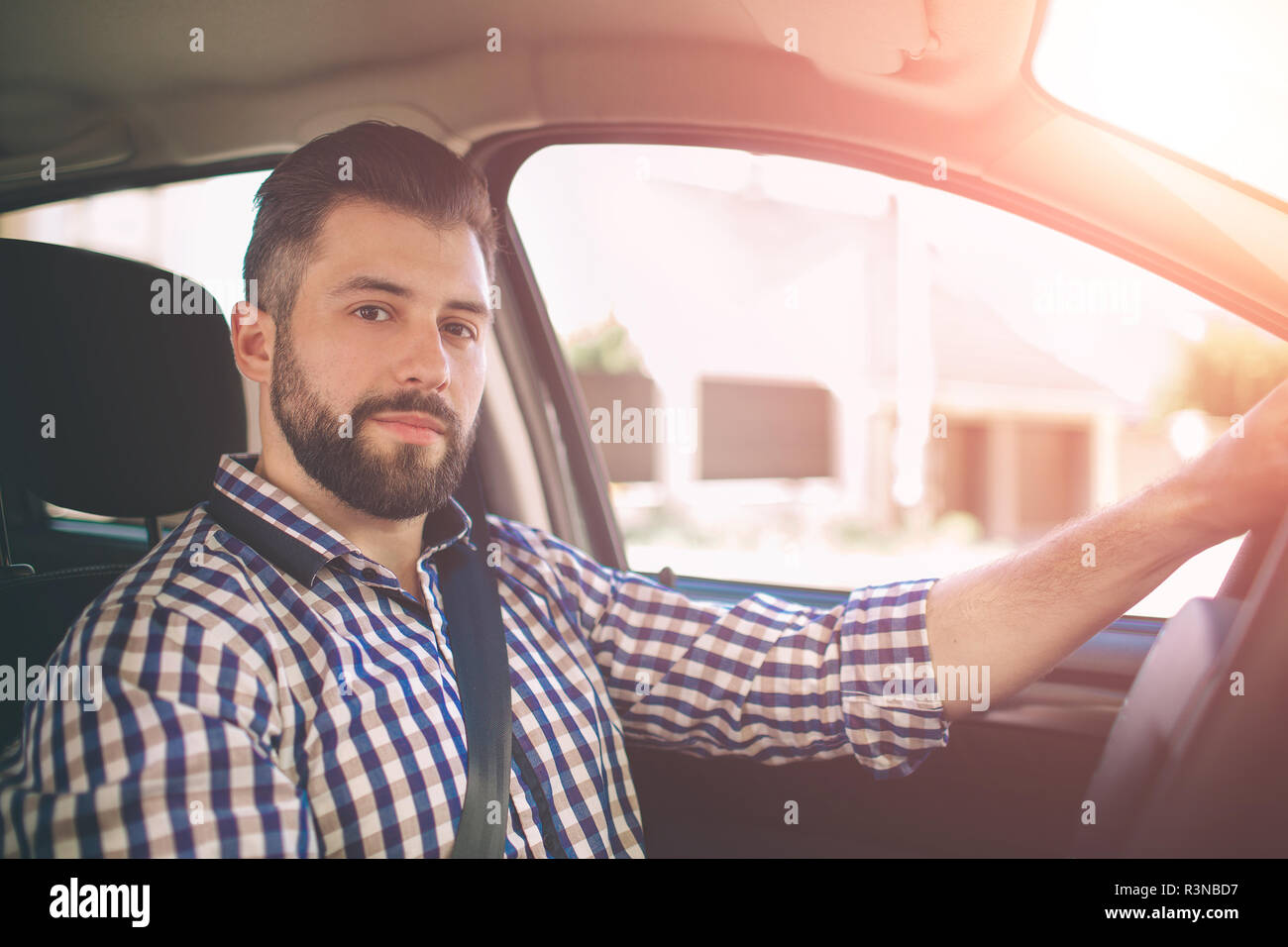 Professional businessman drives luxury car hi-res stock photography and ...
