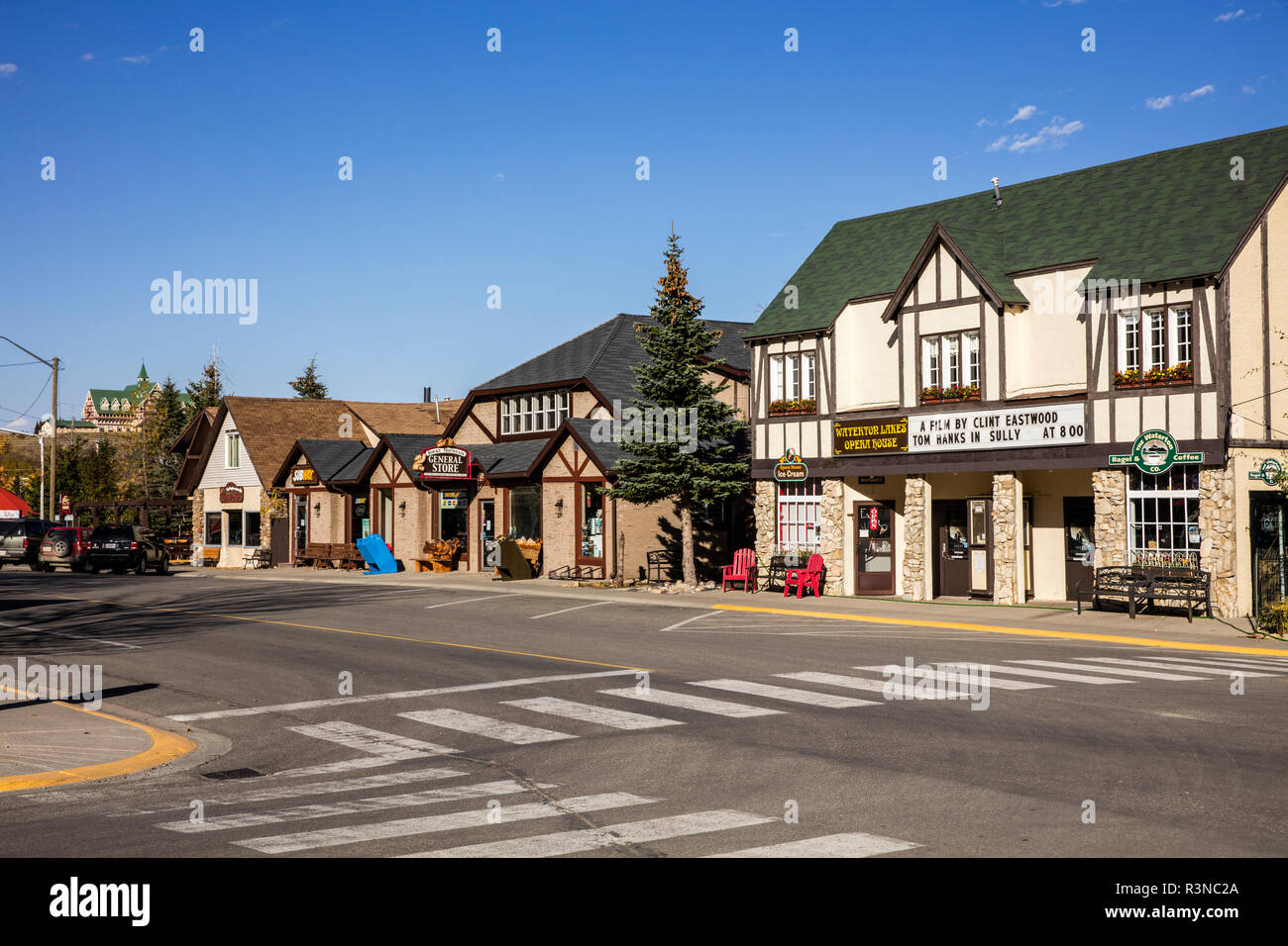 Waterton town hi-res stock photography and images - Alamy