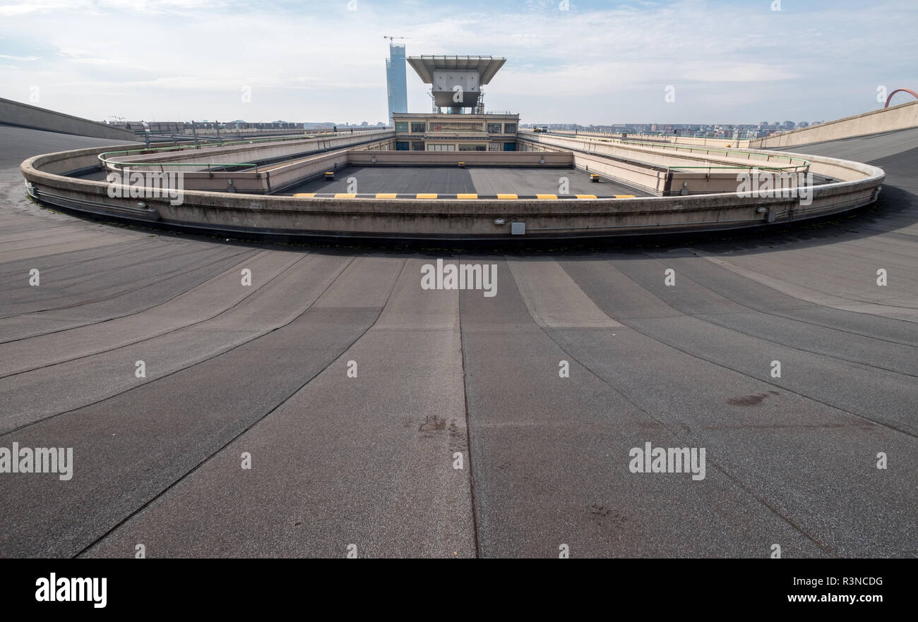 Old Fiat Factory in Turin Italy, built in 1920s, recently renovated by ...