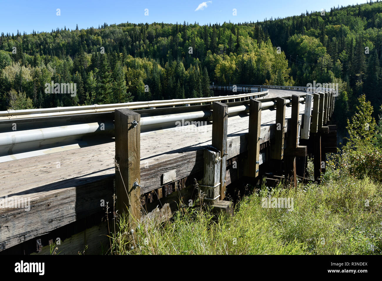 Peace river bridge alaska hi-res stock photography and images - Alamy