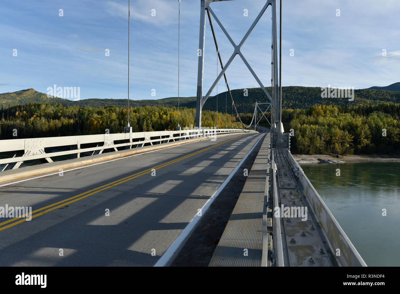 Liard River Bridge, British Columbia, Canada Stock Photo - Alamy