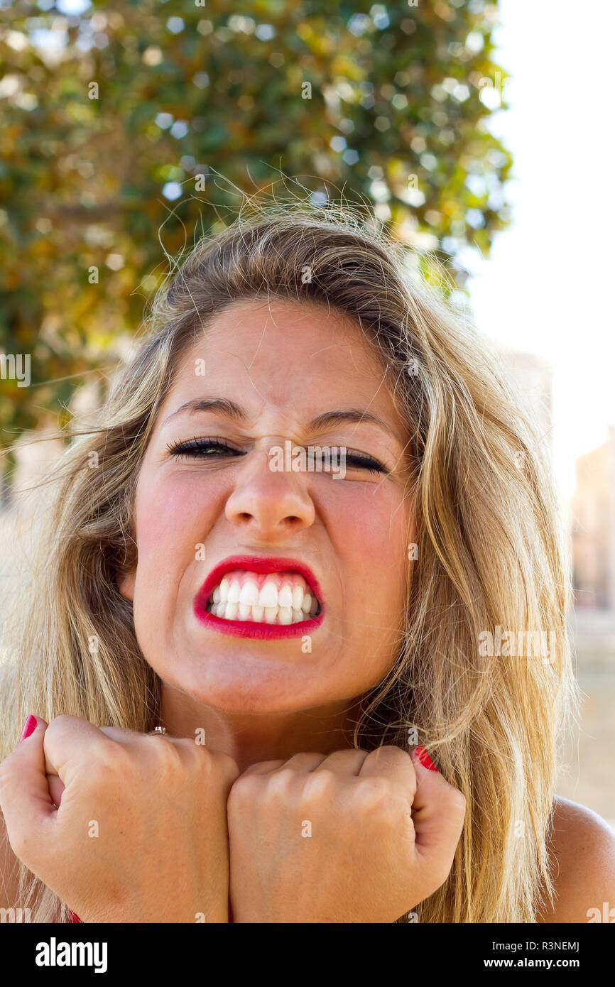 Mad woman hi-res stock photography and images - Alamy
