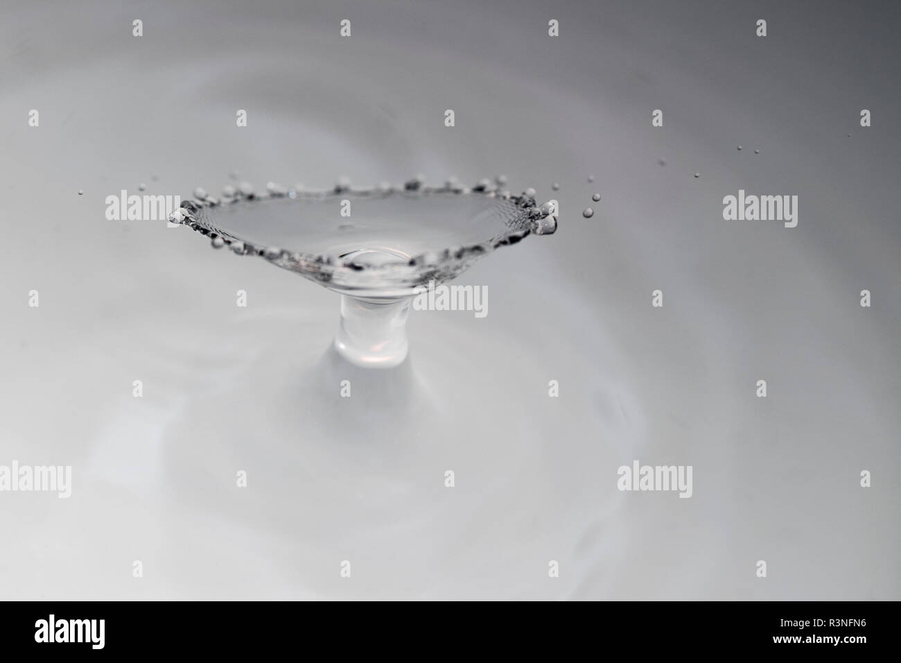 meet the high-speed sequential addition of two drops of water Stock ...