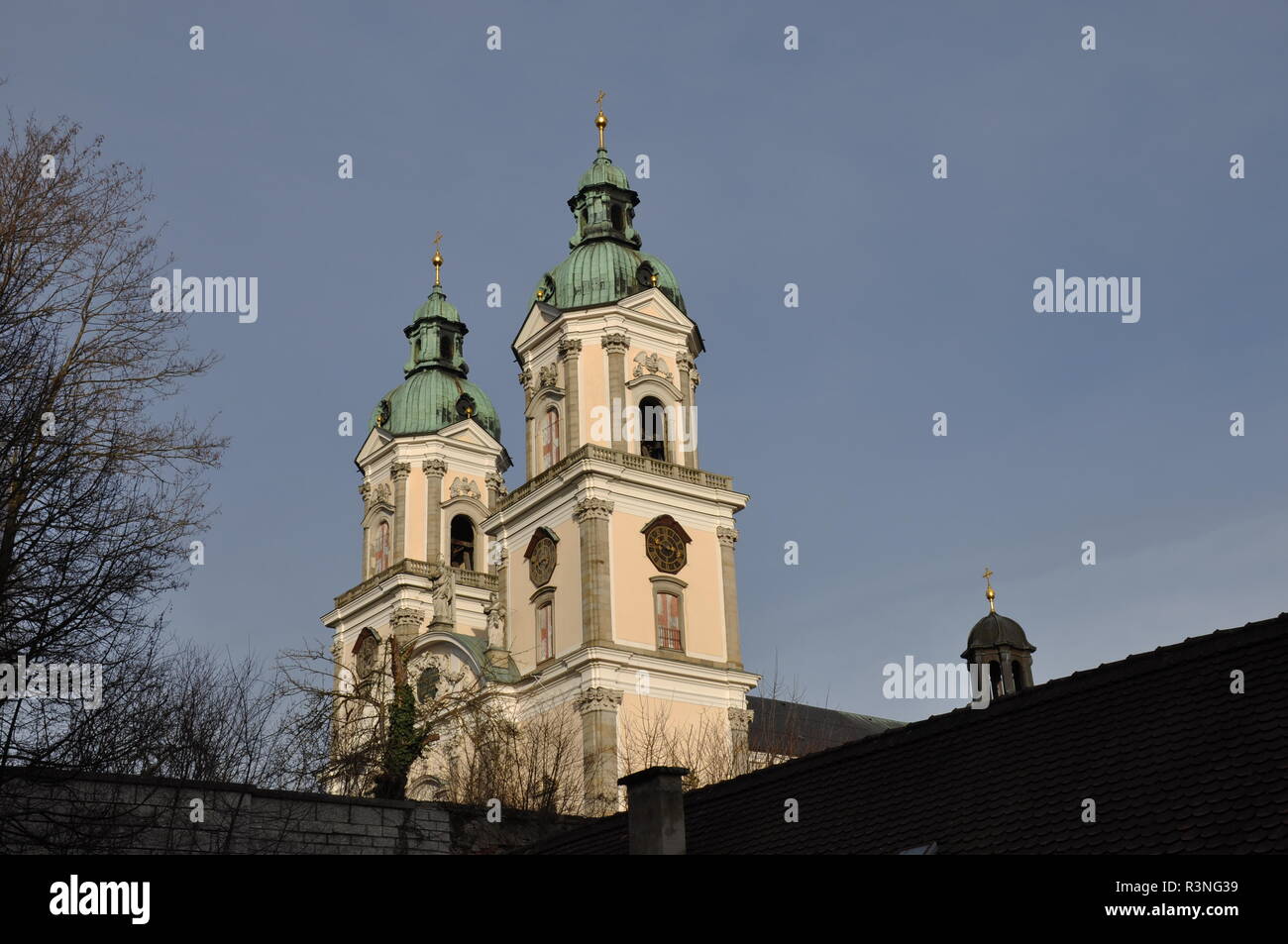 augustinian abbey of st. florian austria Stock Photo - Alamy