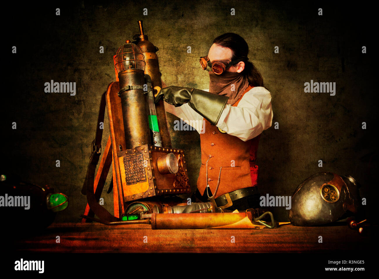 Steampunk Machine Stock Photos & Steampunk Machine Stock Images - Alamy