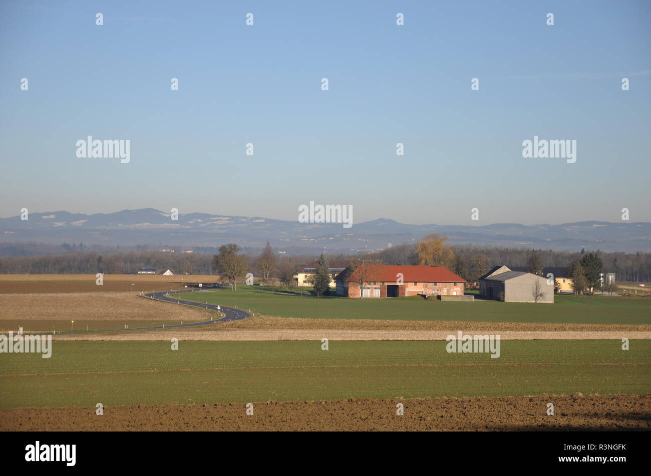 Square farm hi-res stock photography and images - Alamy