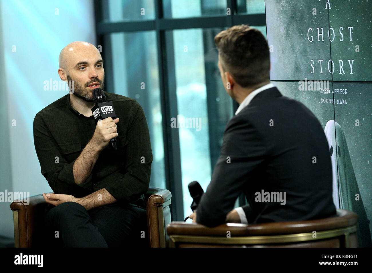 NEW YORK, NY - JULY 07: Writer/Director David Lowery visits Build to ...