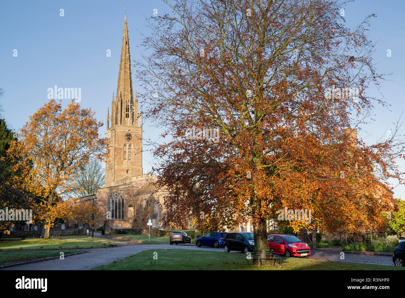 English church spire hi-res stock photography and images - Alamy
