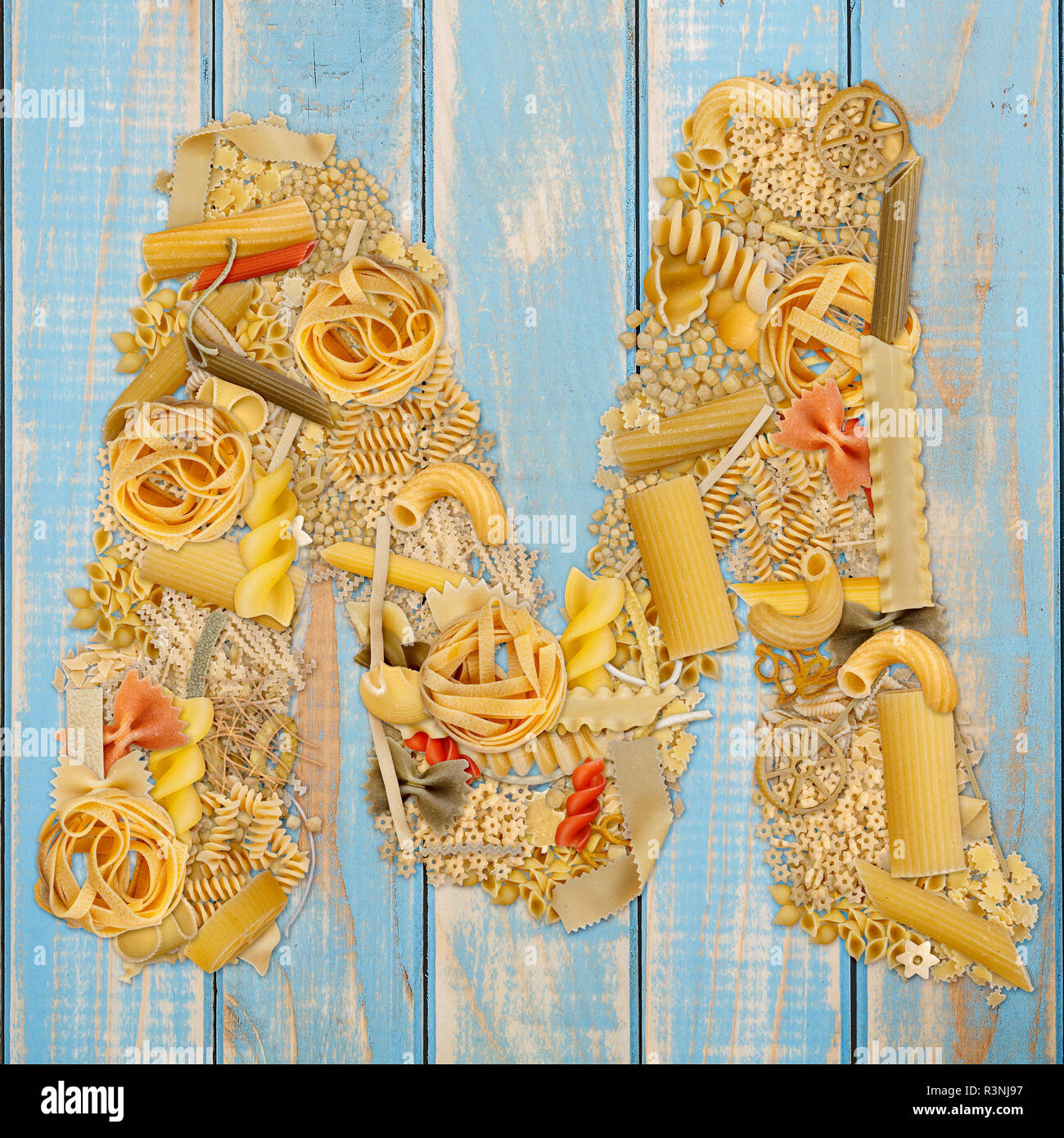 Writing pasta food alphabet hi-res stock photography and images - Alamy