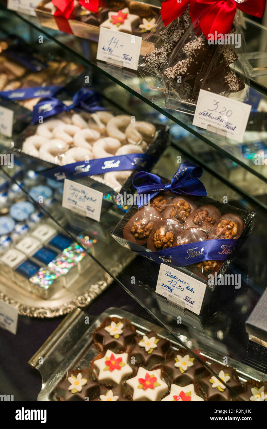 Austria, Salzburg, chocolates and candies Stock Photo - Alamy
