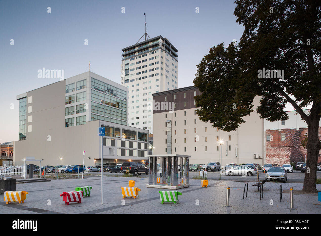 New Zealand, South Island, Christchurch, Cathedral Square, new ...