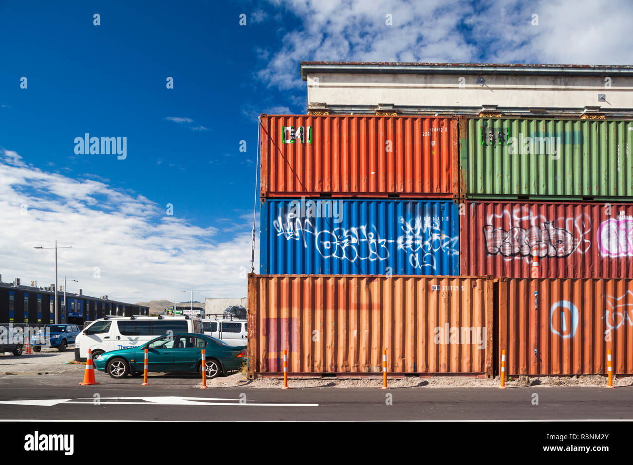 Container buildings hi-res stock photography and images - Alamy