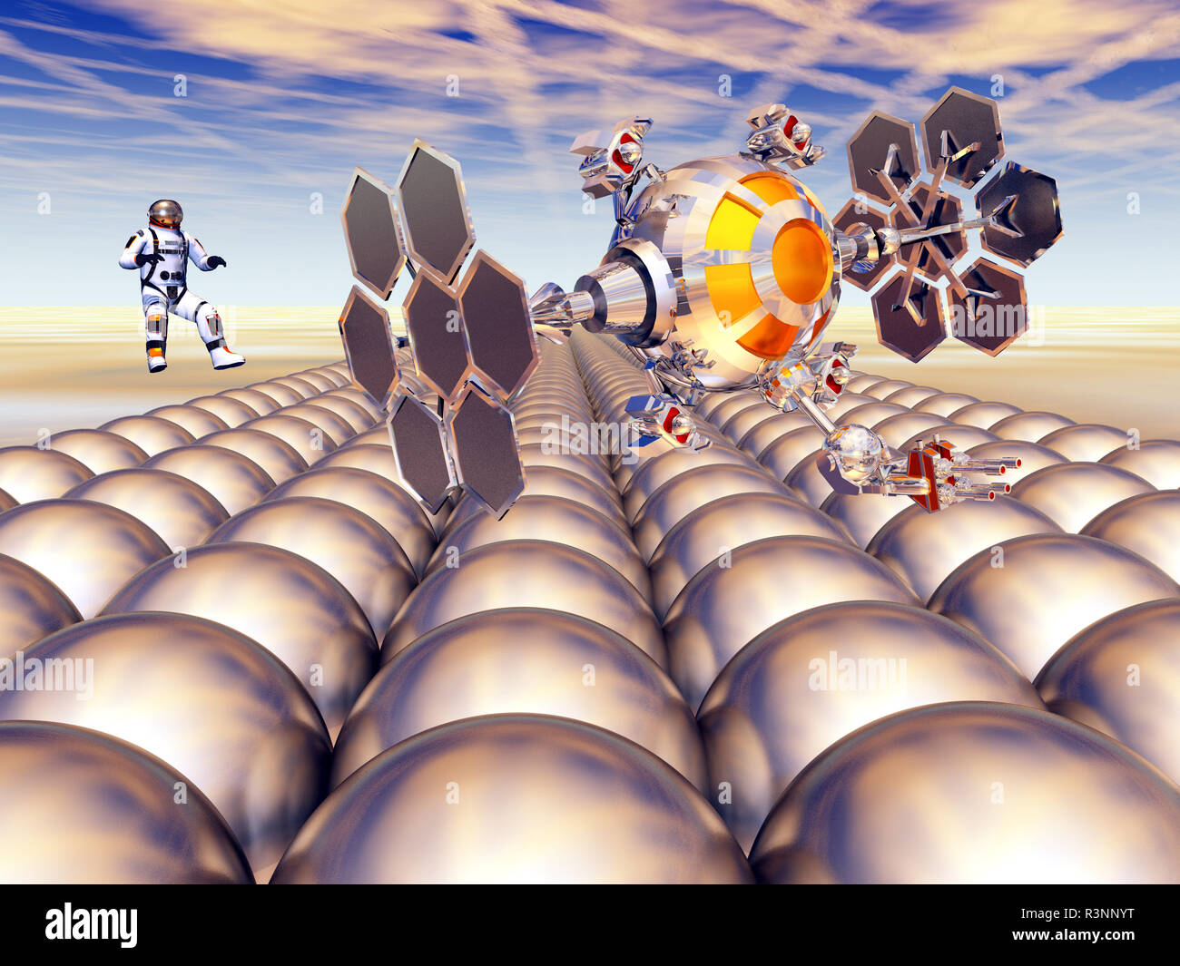 Astronaut space walk earth hi-res stock photography and images - Alamy