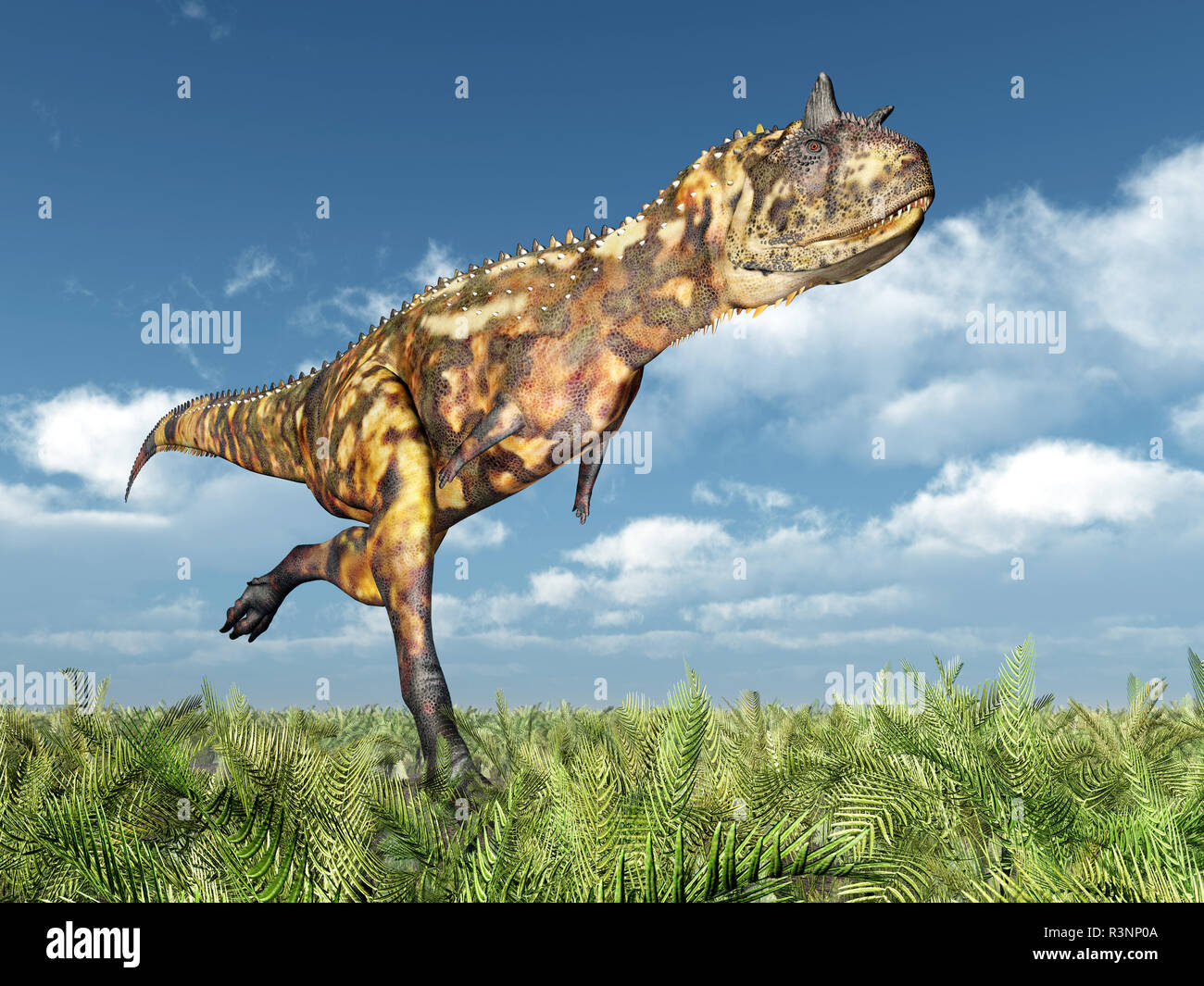 Carnotaurus dinosaur hi-res stock photography and images - Alamy