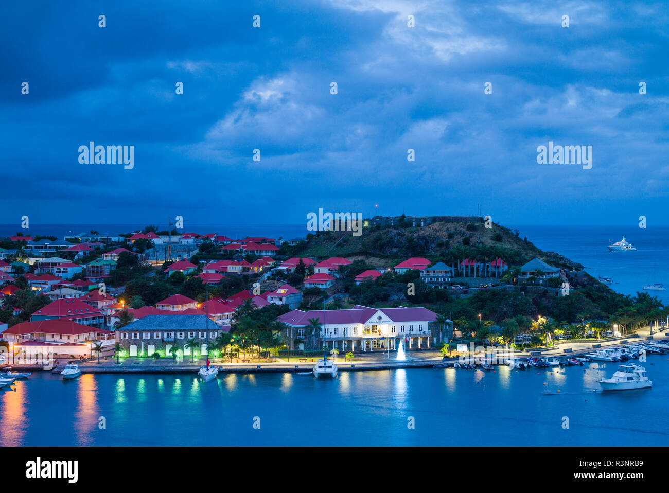 St st barts gustavia fort hi-res stock photography and images - Alamy