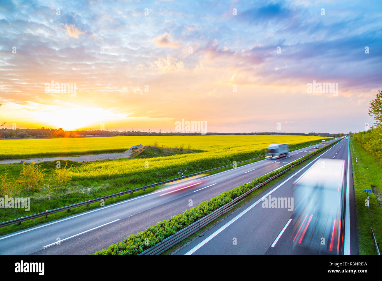 Autobahn - Germany Stock Photo - Alamy