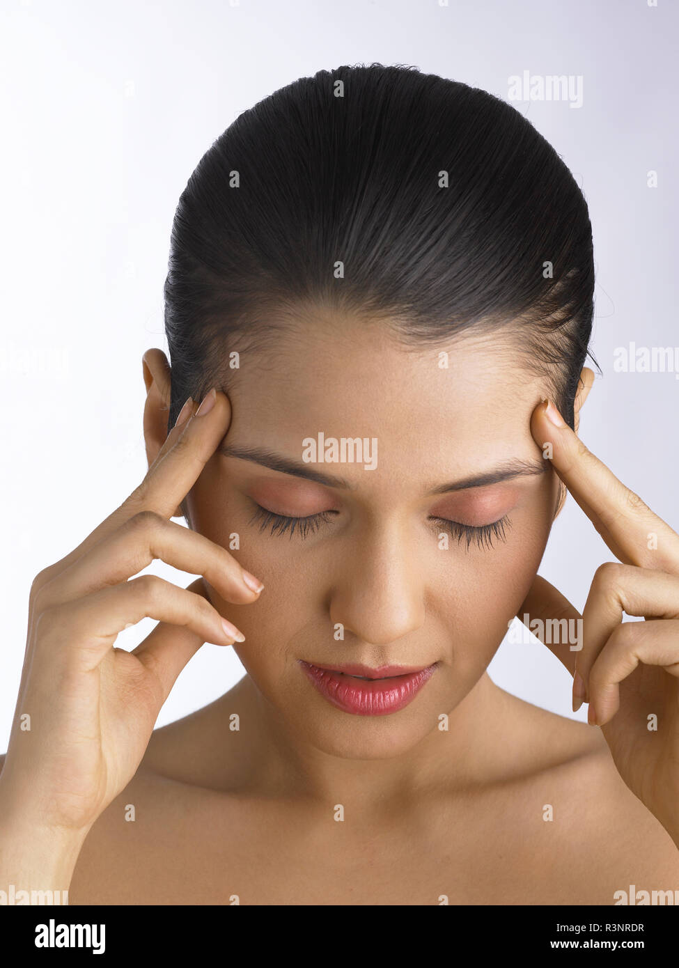 WOMAN SHOWING A RANGE OF EMOTIONS LIKE JOY, PEACE, FEAR, ANXIETY, HAPPY ...