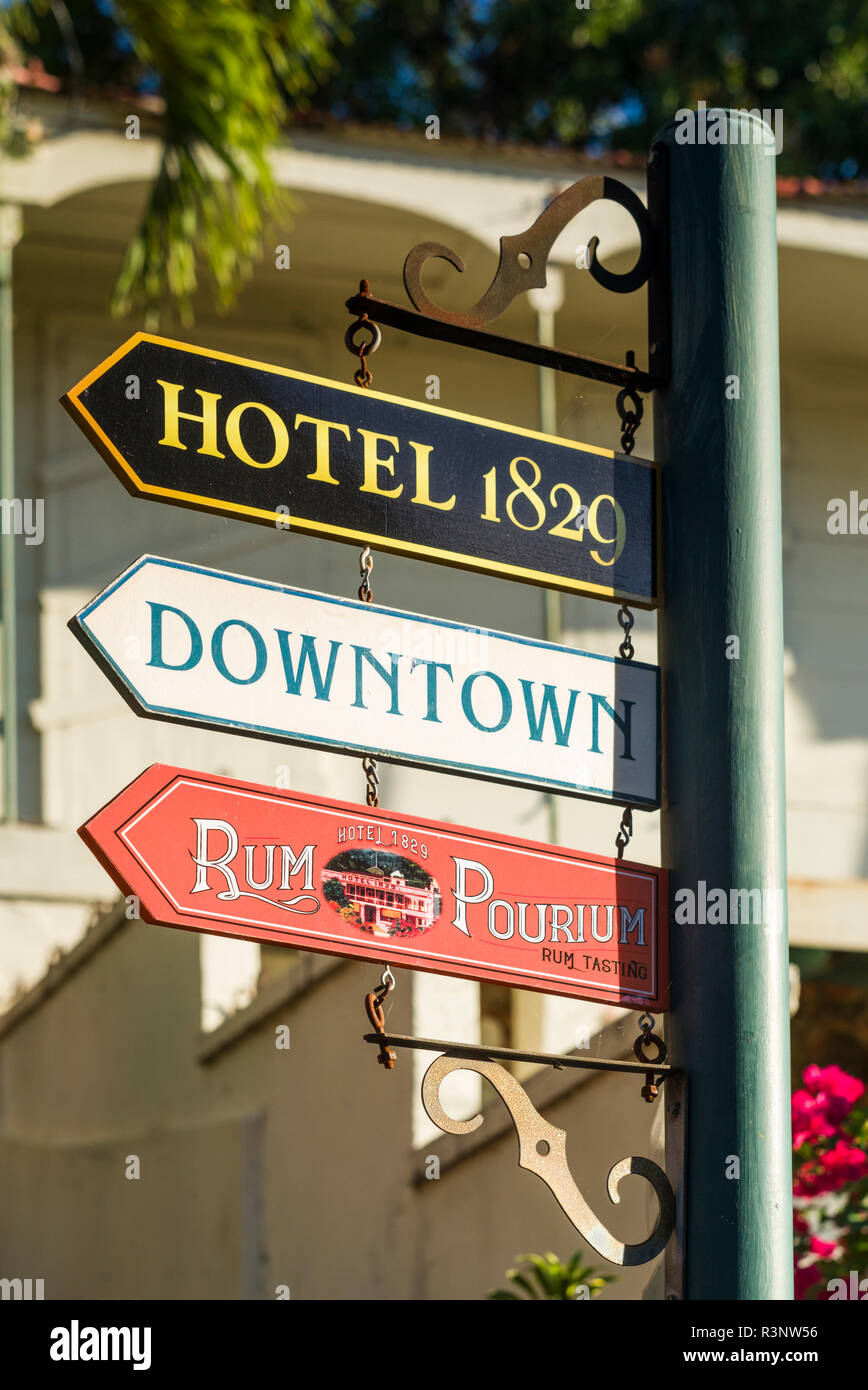 Sign st thomas virgin islands hi-res stock photography and images - Alamy