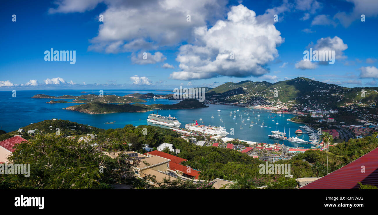 U.S. Virgin Islands, St. Thomas. Charlotte Amalie, Havensight cruise ...