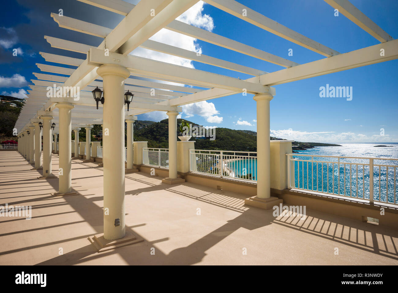 U.S. Virgin Islands, St. Thomas. Morningstar Bay, Marriott Resort ...