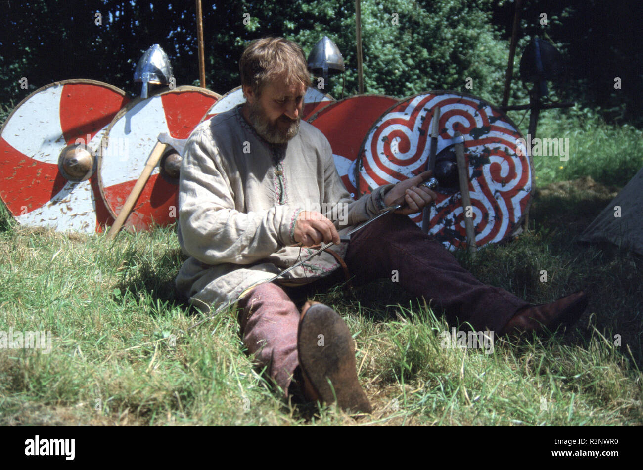 Anglo saxon sword hi-res stock photography and images - Alamy