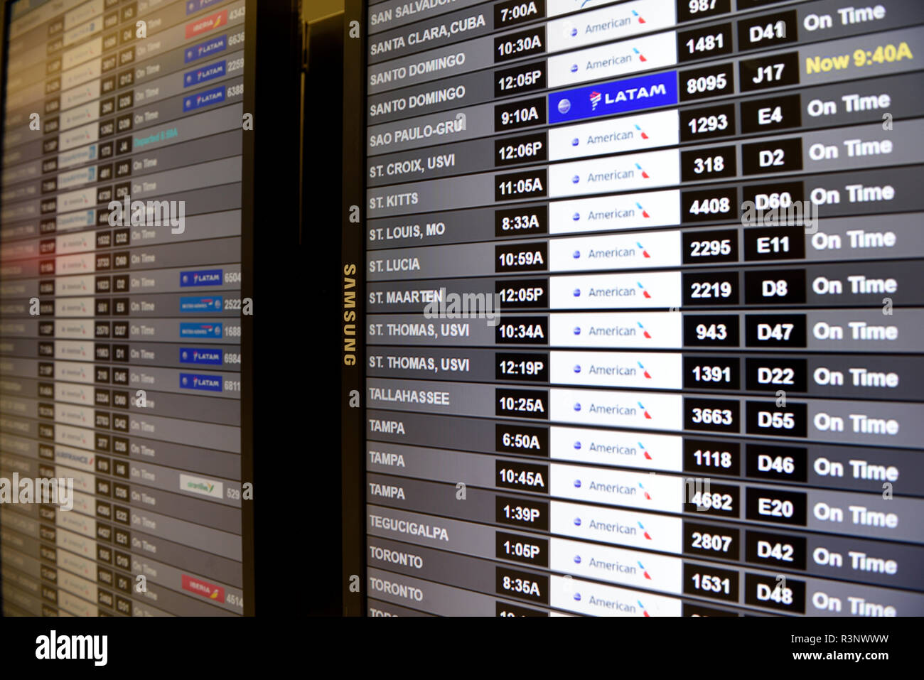 Miami Florida International Airport Mia High Resolution Stock ...