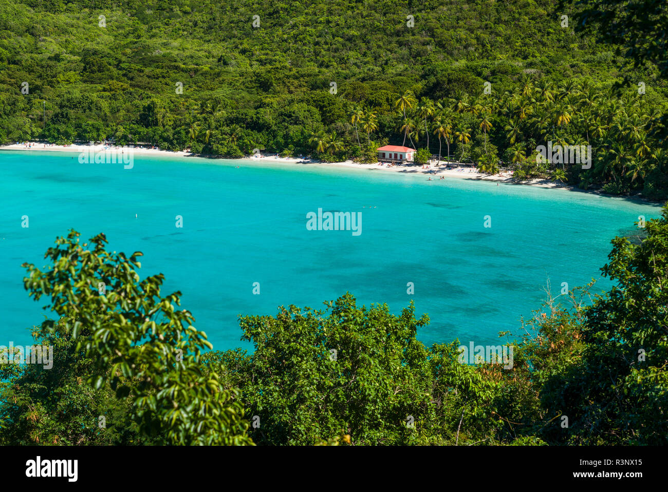 Maho bay, saint john hi-res stock photography and images - Alamy