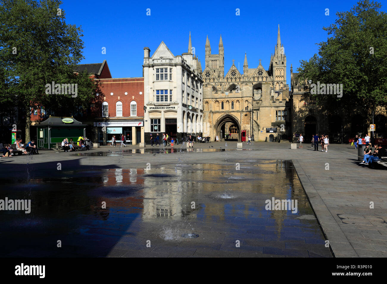 Peterborough Water Fountains High Resolution Stock Photography and ...