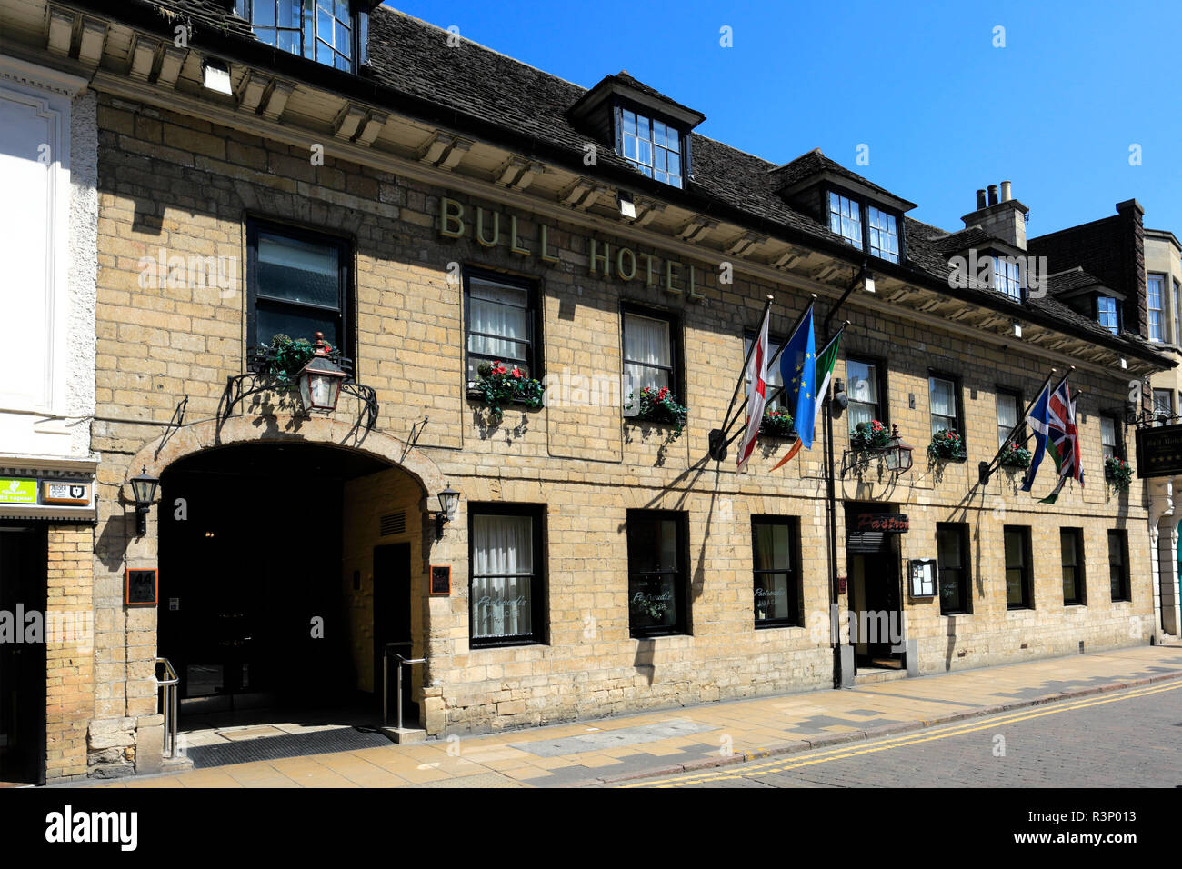 The Bull Hotel, Westgate, Peterborough City centre, Cambridgeshire ...