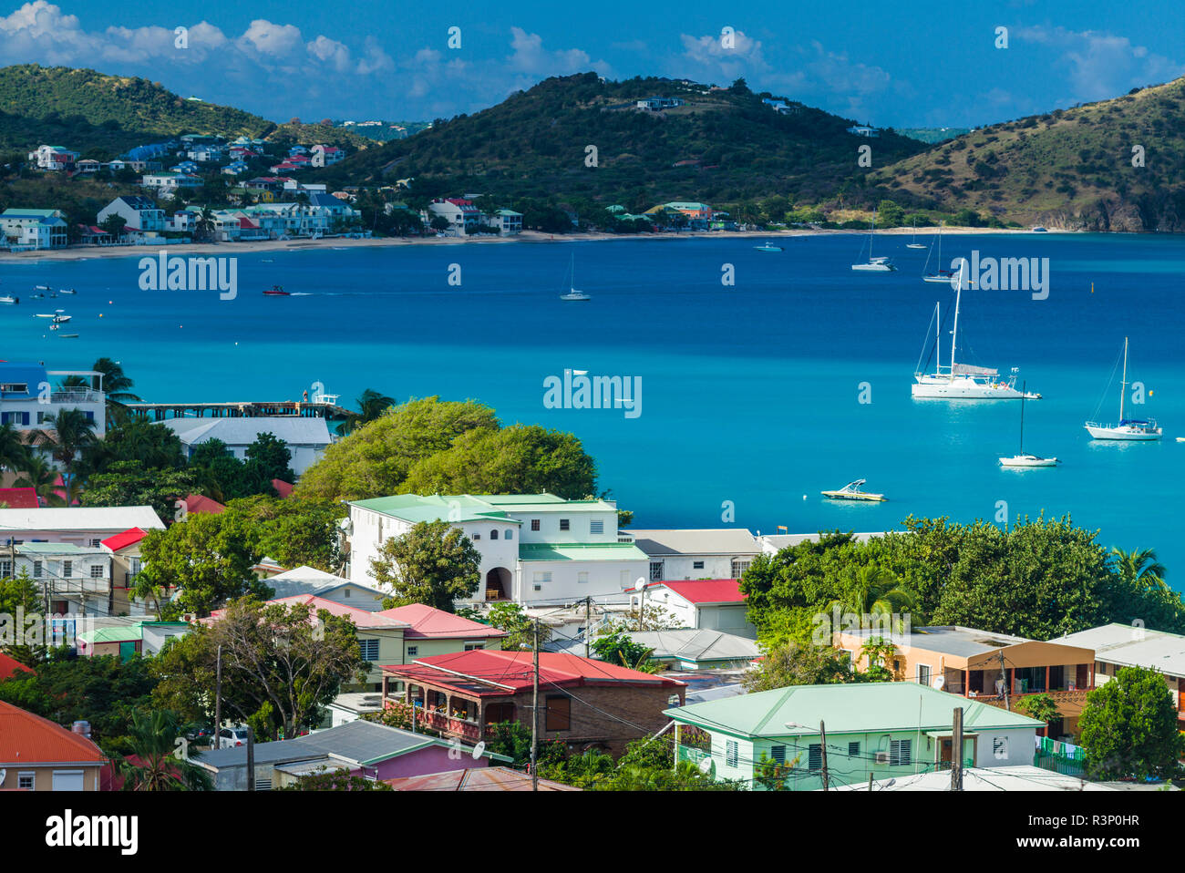 Saint martin caribbean town hi-res stock photography and images - Alamy