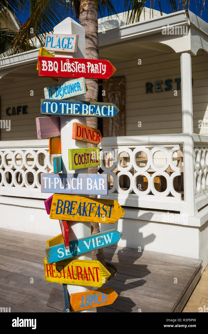 Saint martin street signs hi-res stock photography and images - Alamy