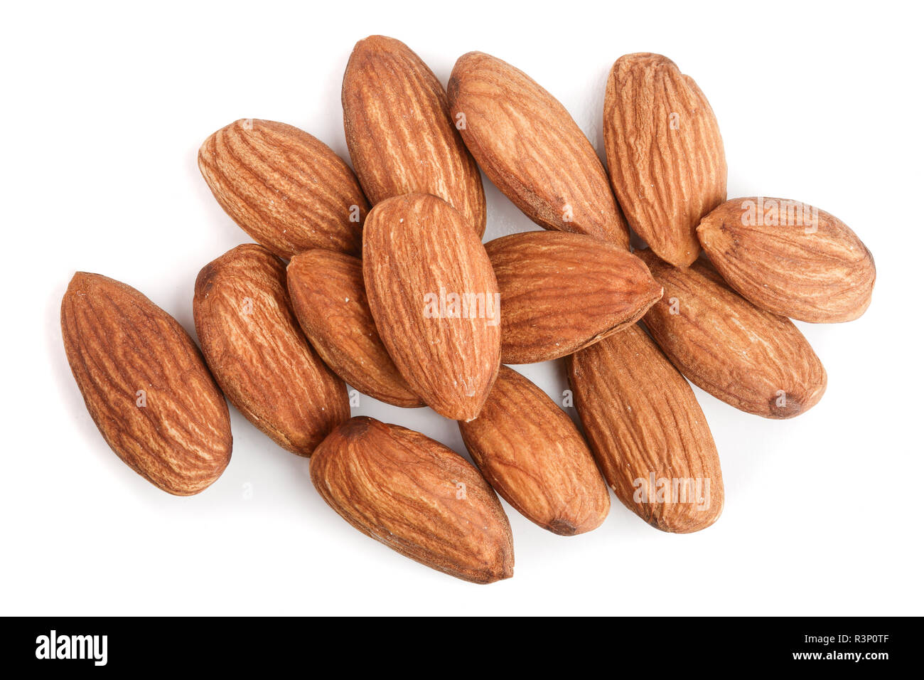 Closeup pile shelled almonds hi-res stock photography and images - Alamy