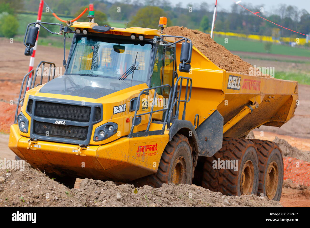 Dumper truck construction hi-res stock photography and images - Alamy