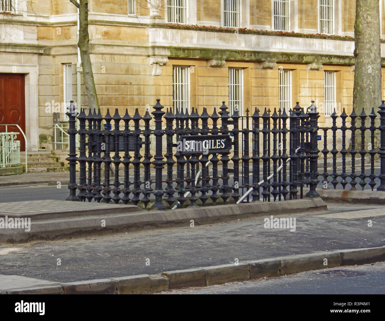 picturesque entrance to the underground public toilets in St Giles ...