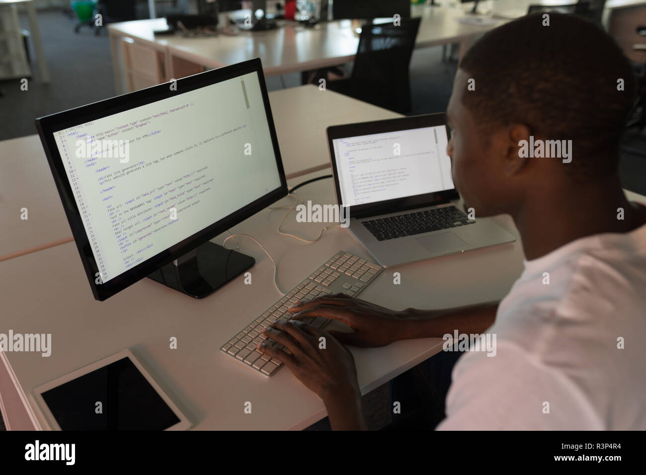 Business office desk executive hi-res stock photography and images - Alamy