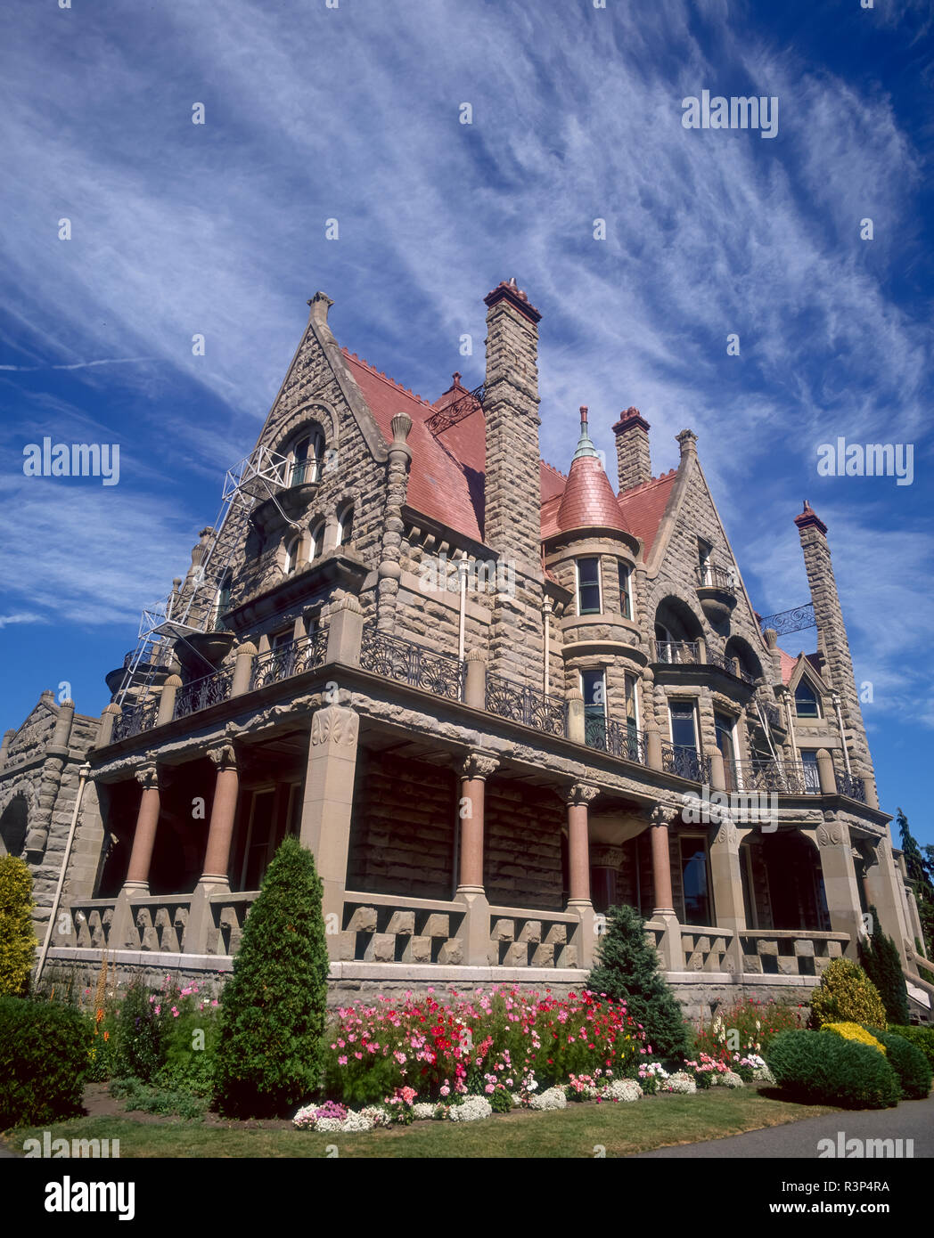 Craigdarroch castle victoria british columbia hi-res stock photography ...