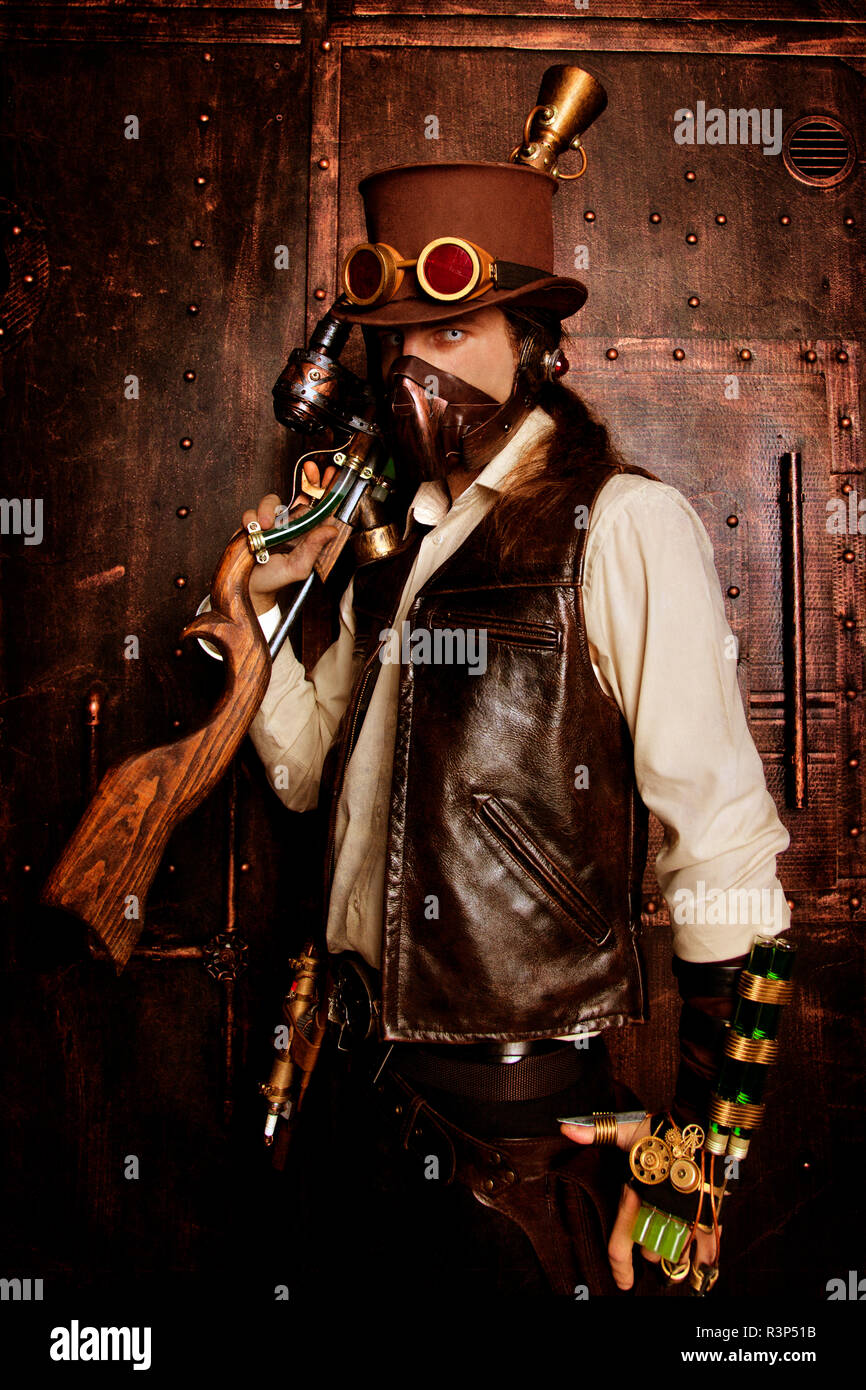 Steampunk man hi-res stock photography and images - Alamy