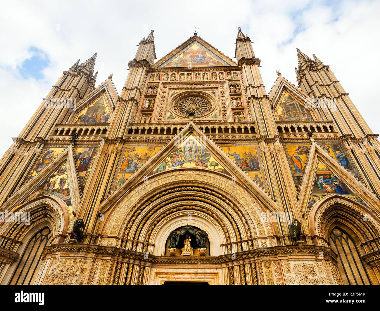 Orvieto Cathedral - Umbria, Italy Stock Photo - Alamy