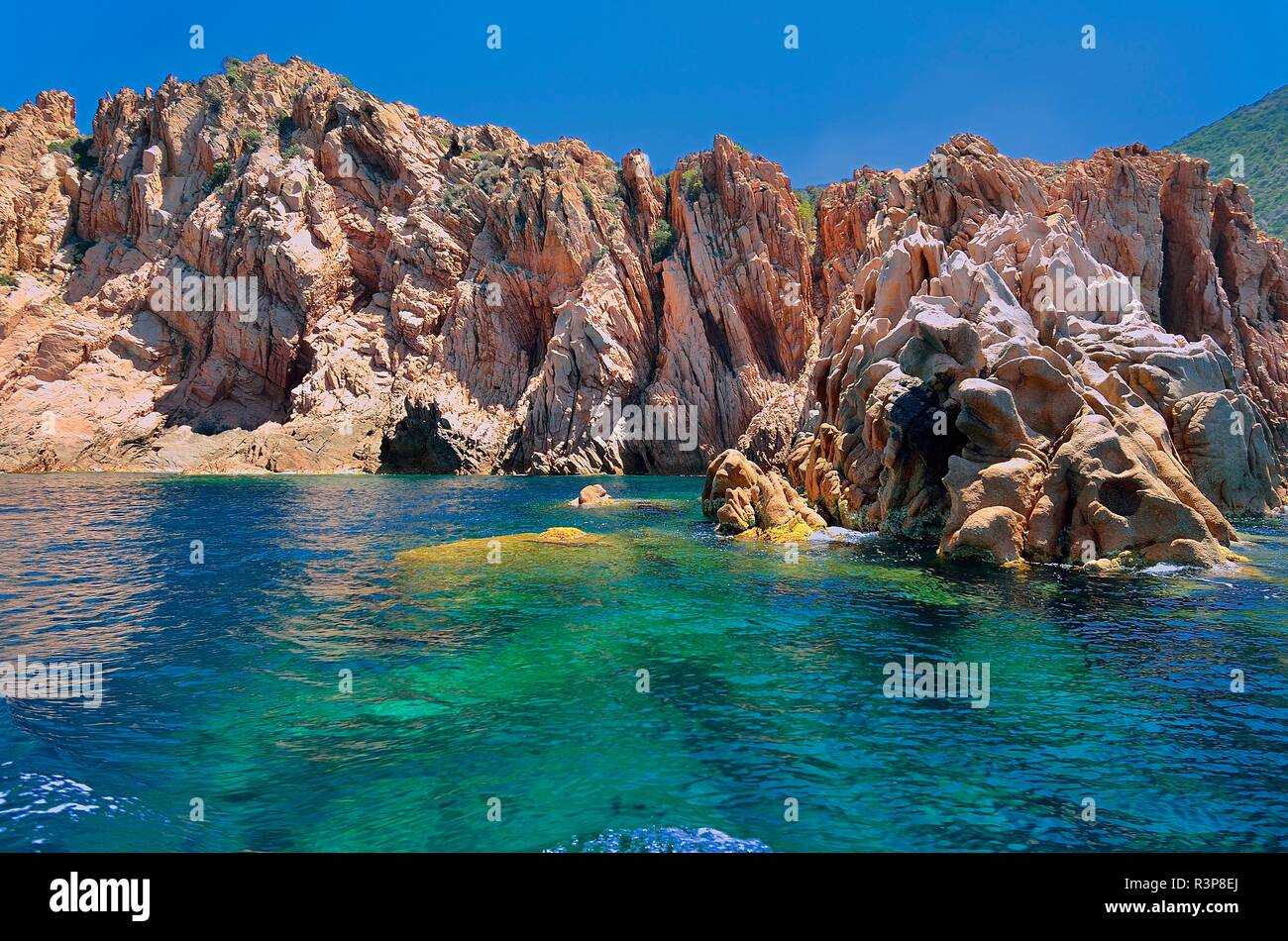 Calanques de Piana, Porto area, Corsica, France Stock Photo - Alamy