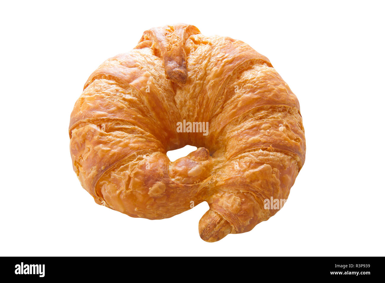 Croissant paris isolated Cut Out Stock Images & Pictures - Alamy