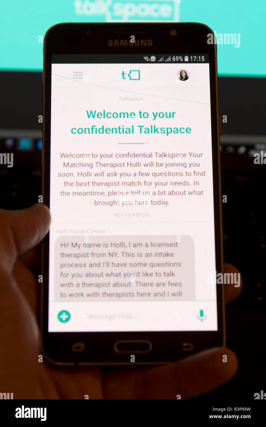 Talkspace logo hi-res stock photography and images - Alamy