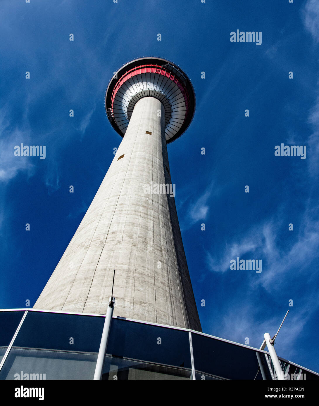 Tower of Calgary Alberta Canada Stock Photo - Alamy