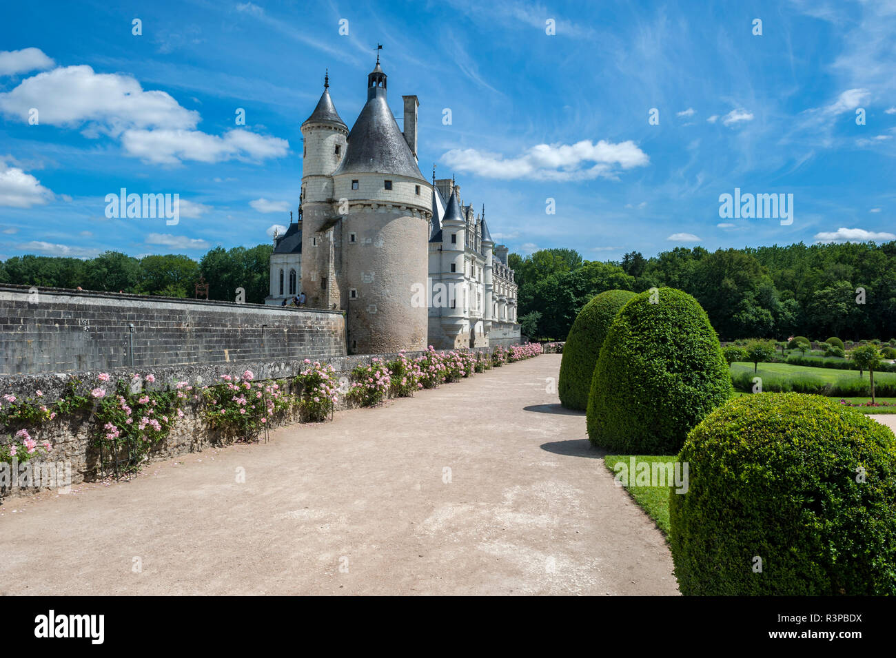 Chateau de Chenonceau, Chenonceaux, France Stock Photo - Alamy