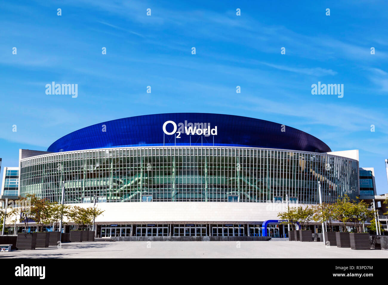 Berlin, Germany. Exterior of the O2 Arena Stock Photo - Alamy