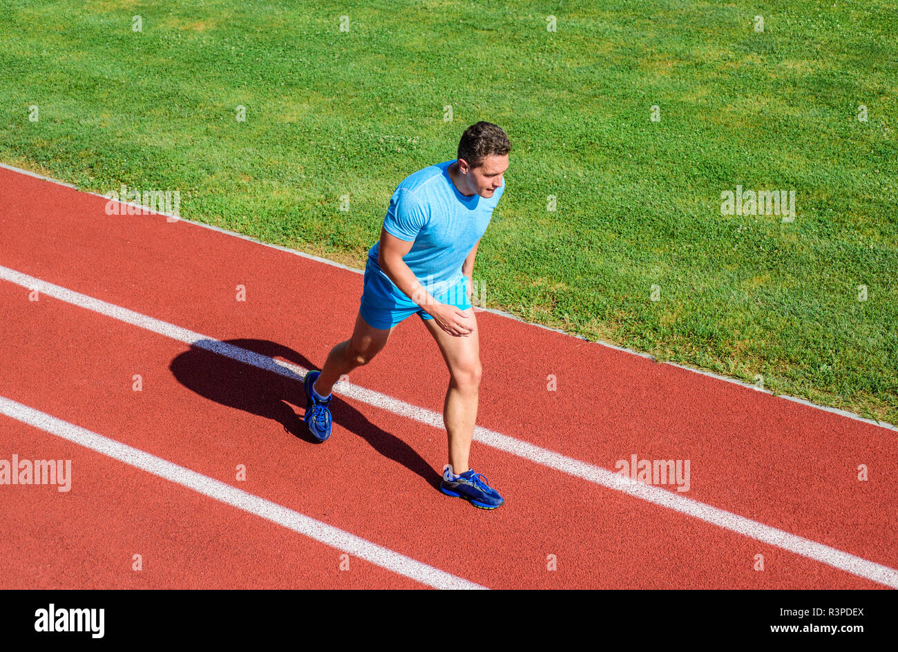 Speed training guide. List ways to improve running speed. Athlete ...