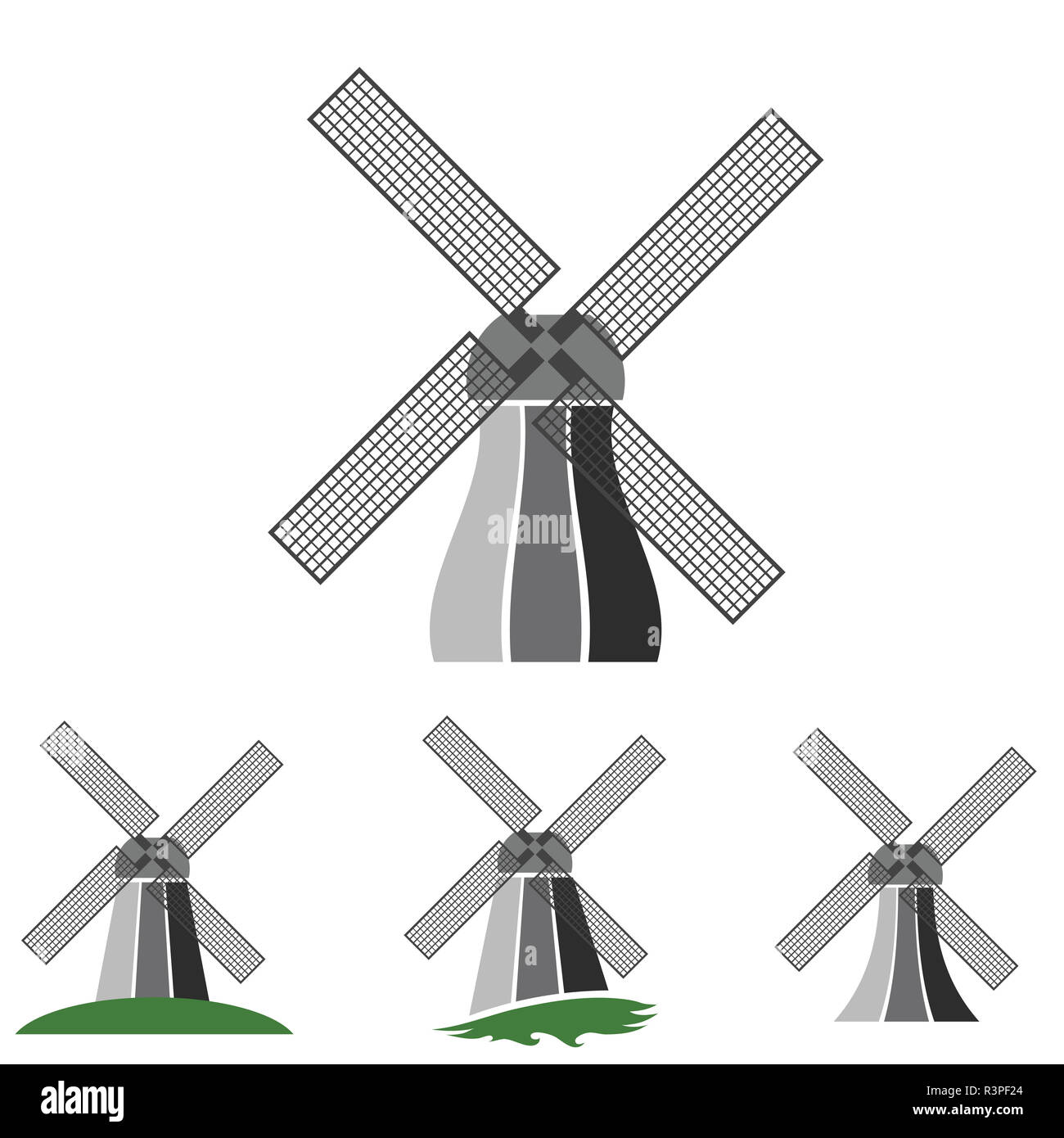 Old type propeller windmill hi-res stock photography and images - Alamy