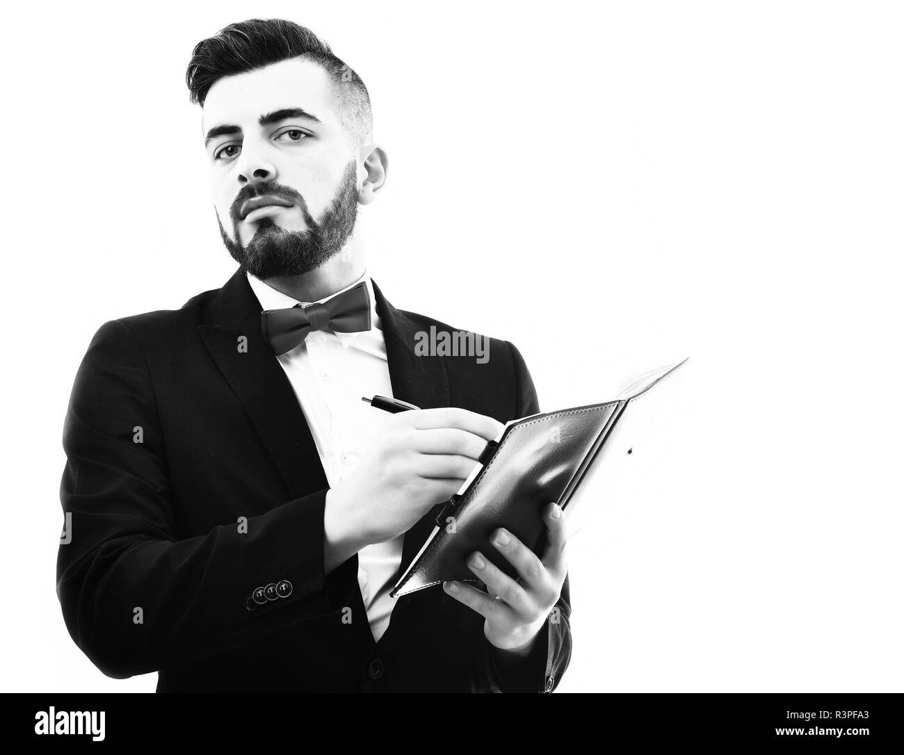 Elegant planner Black and White Stock Photos & Images - Alamy